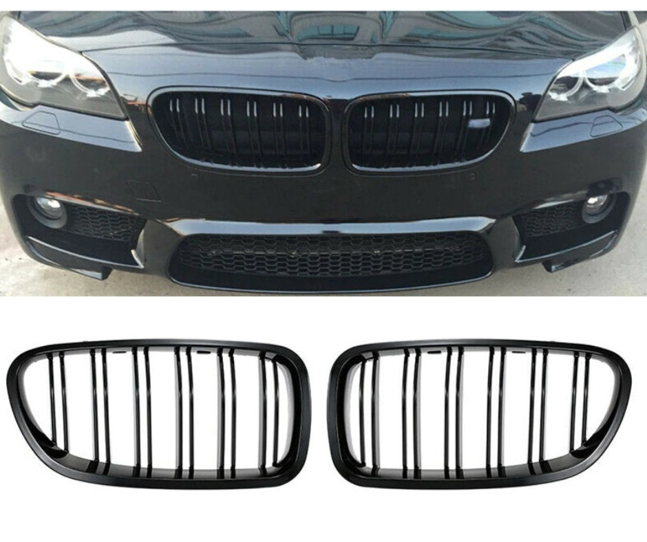 Rejilla Frontal para BMW F10 F11 F18 M5 2010-2017 Rinones Negro
